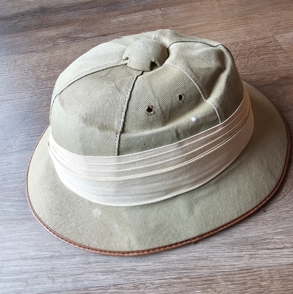 Accessories | Vintage Sun Shade Safari Hard Hat European Size 58 Us ...